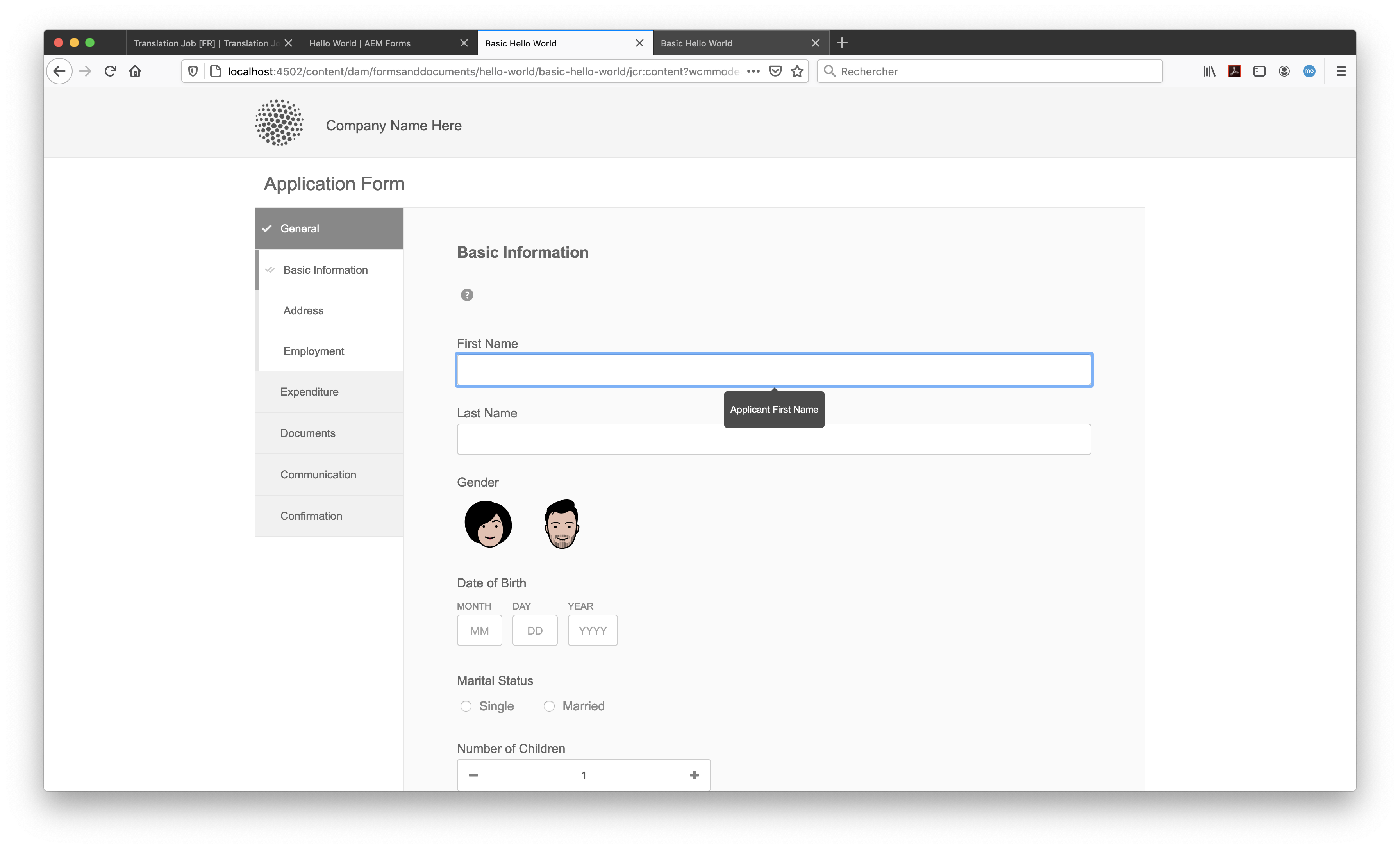 Creating Multilingual Adaptive Forms – Forms.life